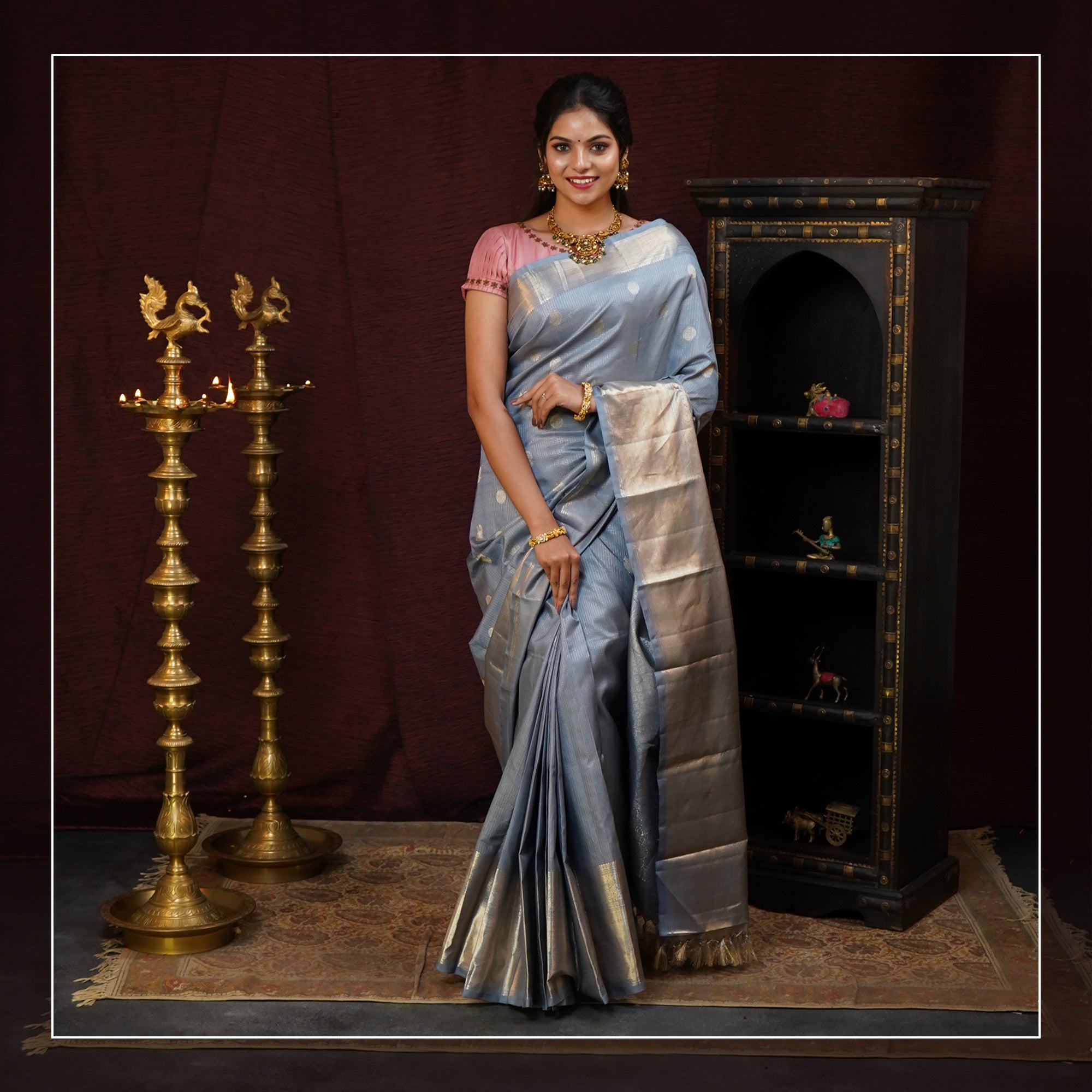 Grey Sarees Collection